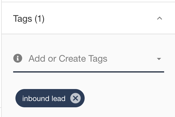 Editing and Adding Tags